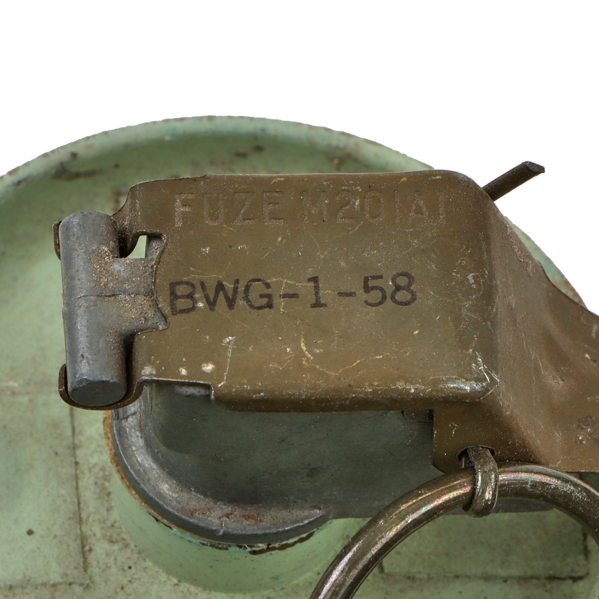 Original U.S. Vietnam War Era Inert Green M18 Smoke Grenade With M201A ...