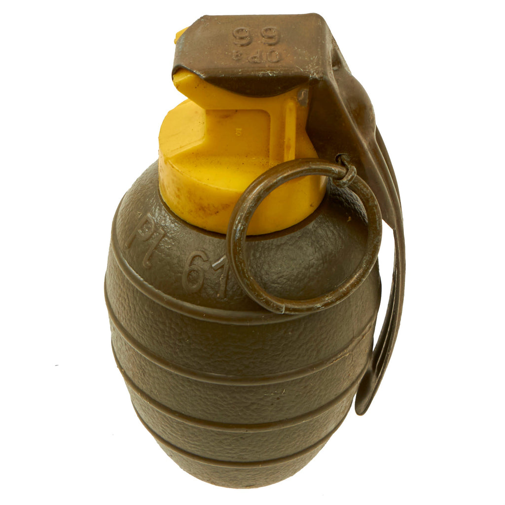 Original Rare Austrian Type HG PL 61 Plastic Fragmentation Hand Grenad ...
