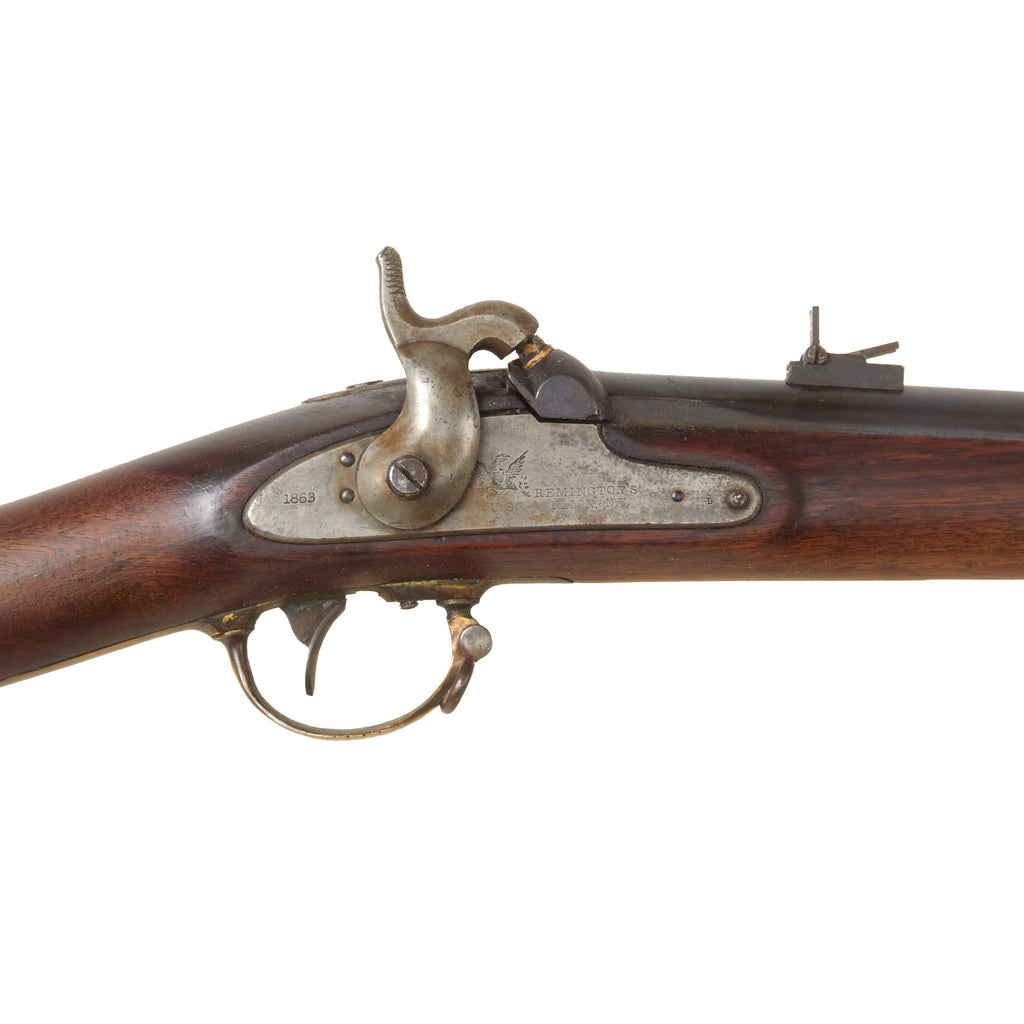 Original U.S. Civil War Rare Remington Contract Model 1863 “Zouave” Pe ...