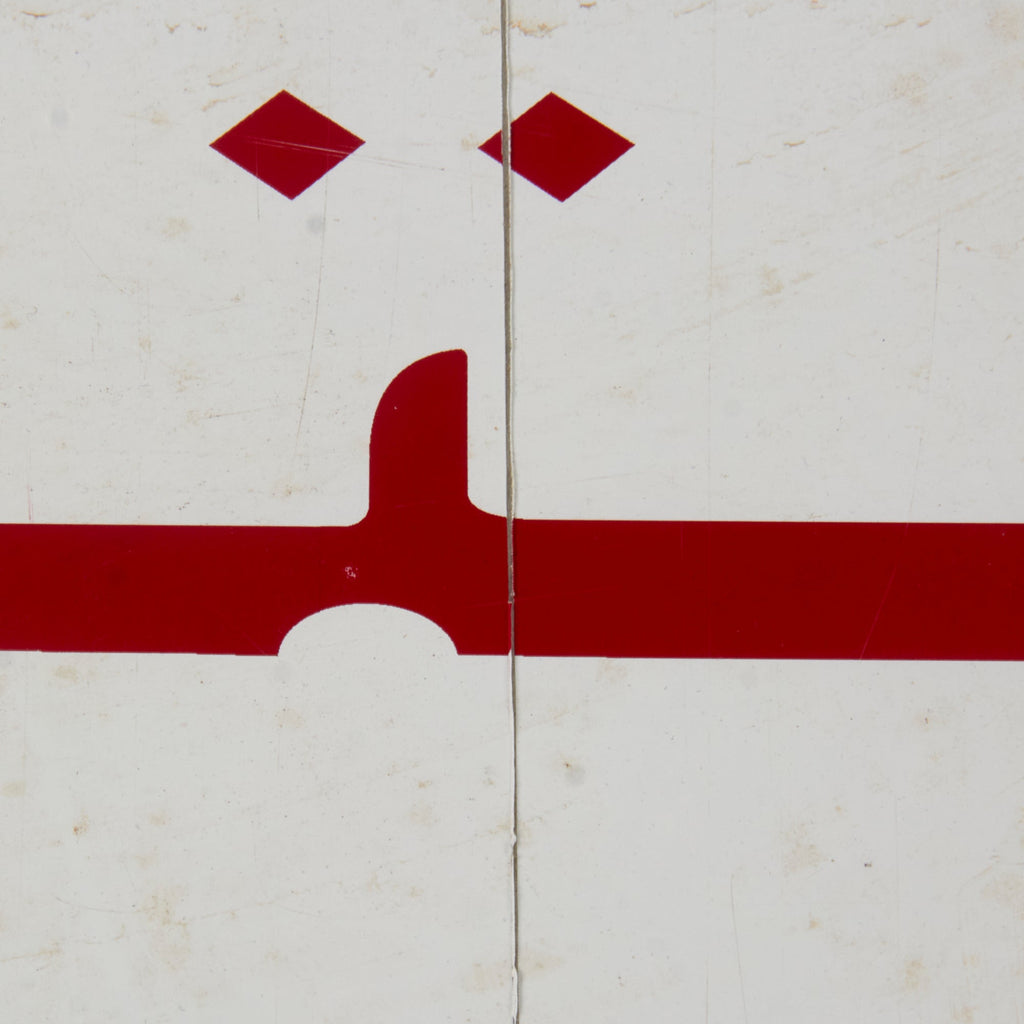Original U.S. Iraq War Military Convoy Warning Sign as Mounted on Vehi ...