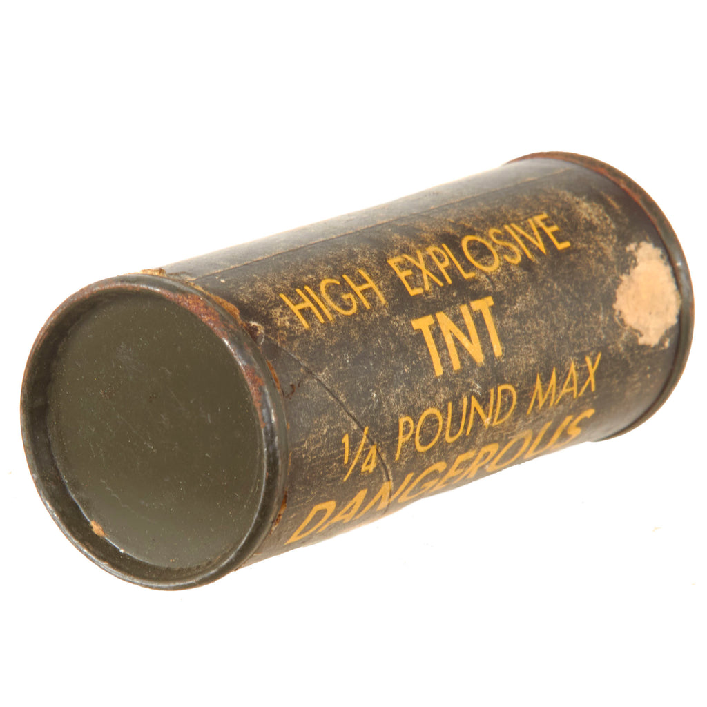 Original Vietnam War Era U.S. High Explosive TNT 1/4 Pound Stick - Ine ...