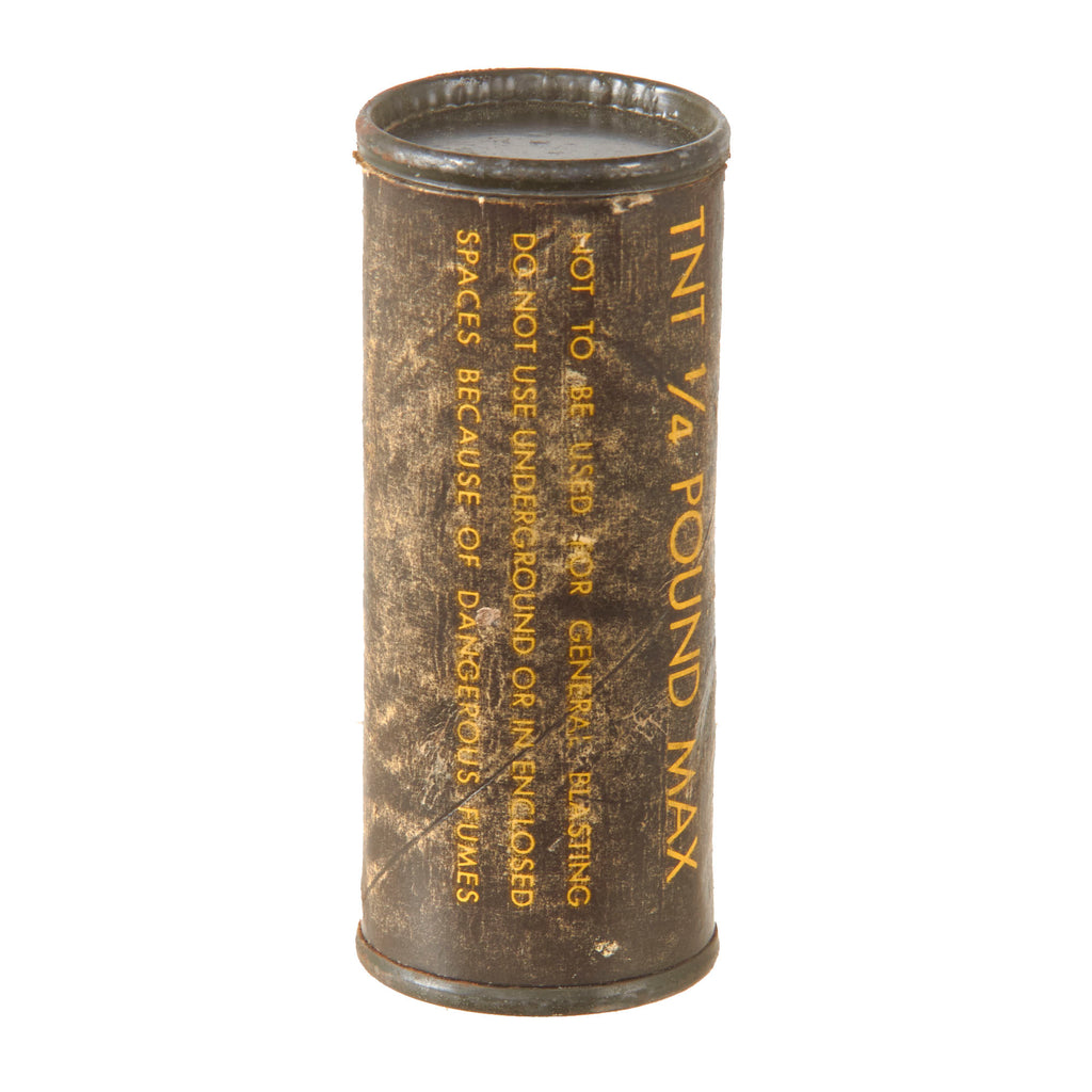 Original Vietnam War Era U.S. High Explosive TNT 1/4 Pound Stick - Ine ...