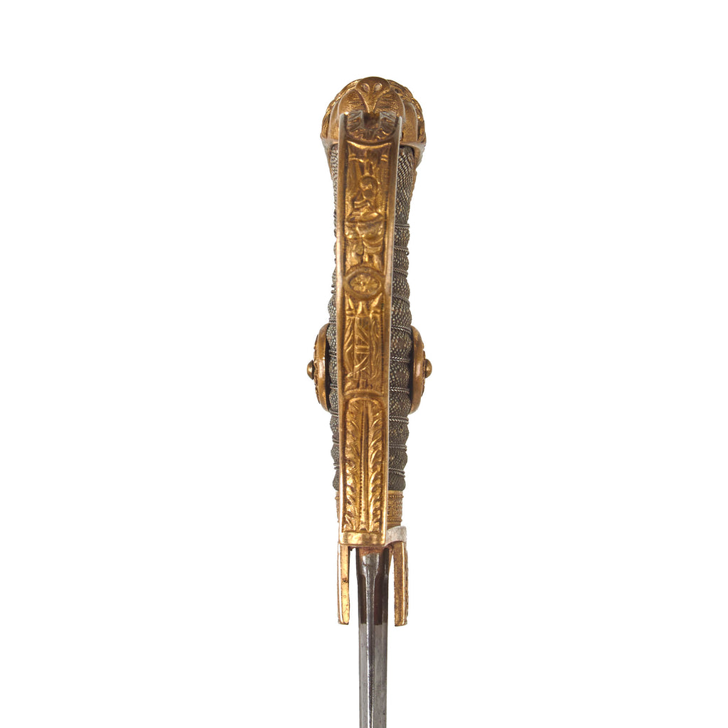 Original Imperial German WWI Cavalry Officer's Triple-Etched Lion Head ...