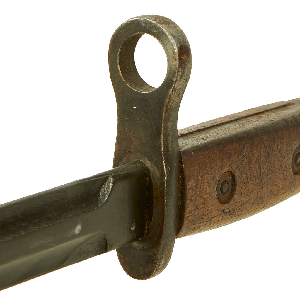 Original Belgian WWI M1916 Bayonet for M1889 Mauser Rifle with Scabbar ...