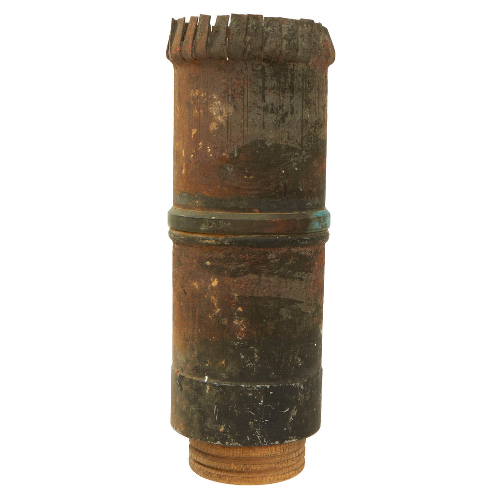 Original U.S. Civil War Inert 3” 12 Pounder Anti-Personnel Canister Sh ...