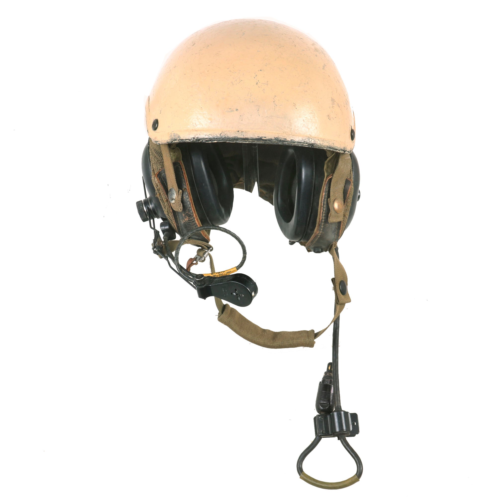 Original U.S. Gulf War Desert Storm CVC DH-132A Tanker Helmet by Gente ...