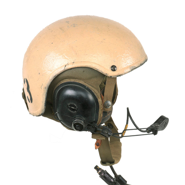 Original U.S. Gulf War Desert Storm CVC DH-132A Tanker Helmet by Gente ...
