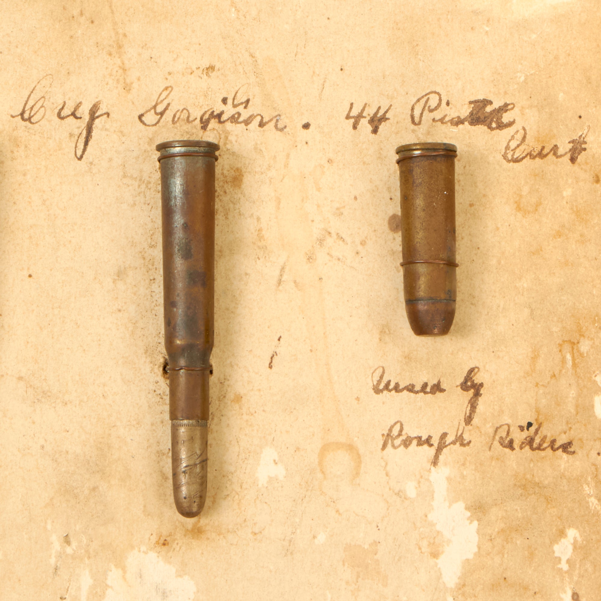 Original U.S. Spanish-American War Veteran Cartridge “Bullets” Bringba ...