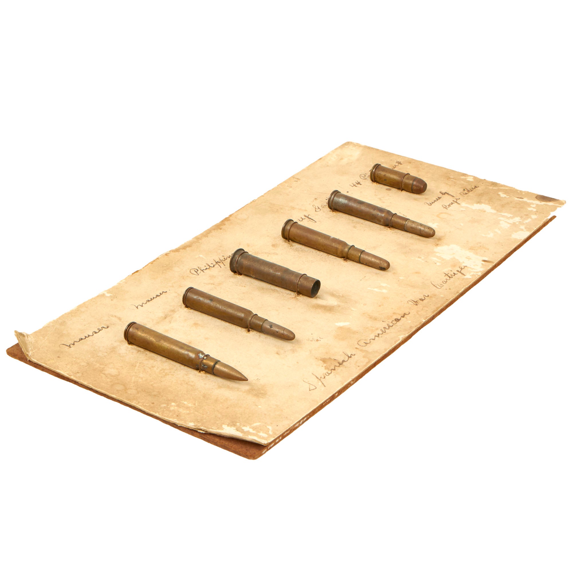 Original U.S. Spanish-American War Veteran Cartridge “Bullets” Bringba ...