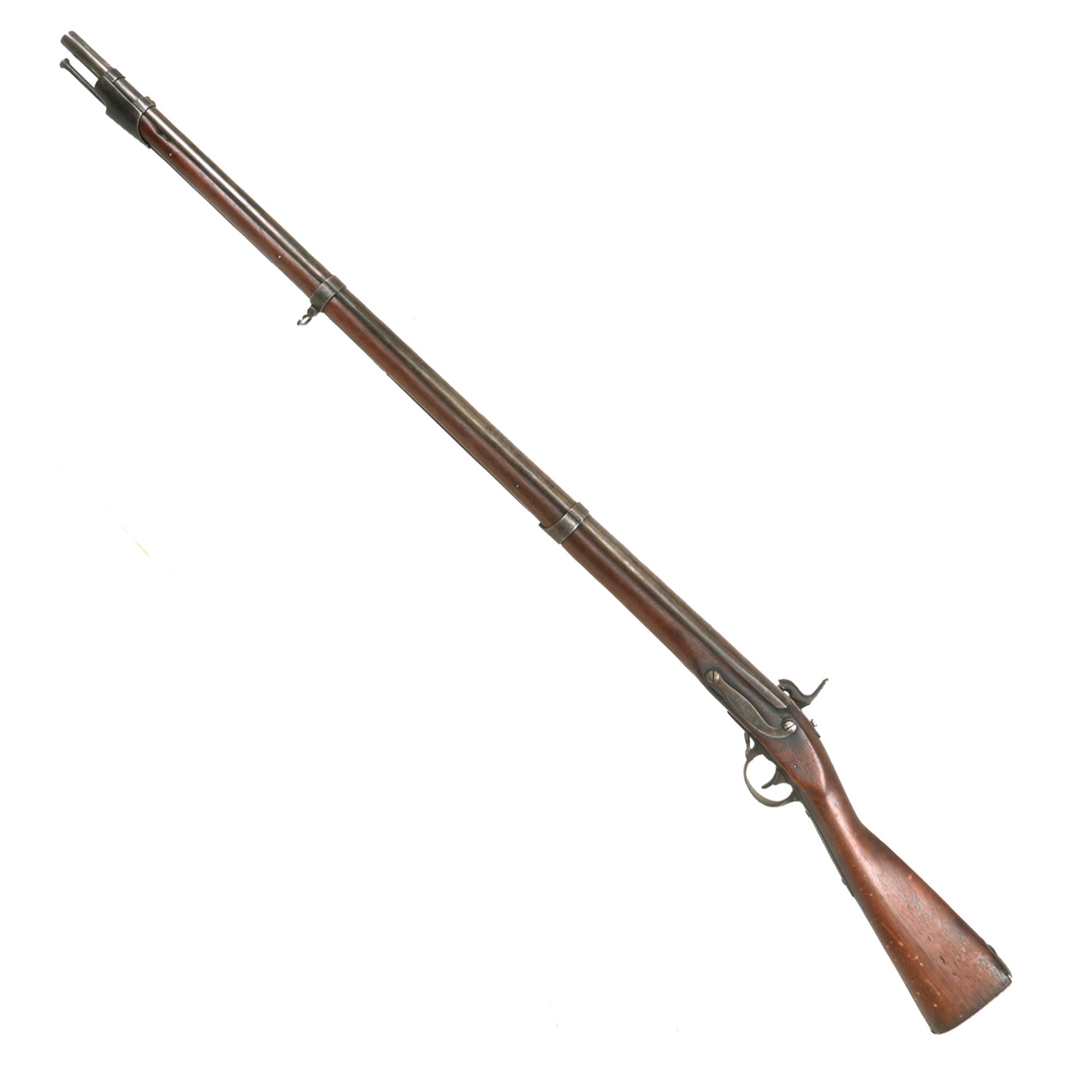 Original U.S. Springfield Model 1822 Percussion Converted Musket by Sp ...