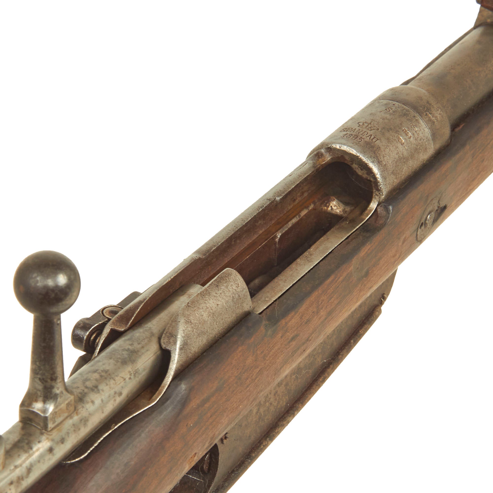 Original German Pre-WWI Gewehr 1888 S Commission Rifle by Spandau in G ...