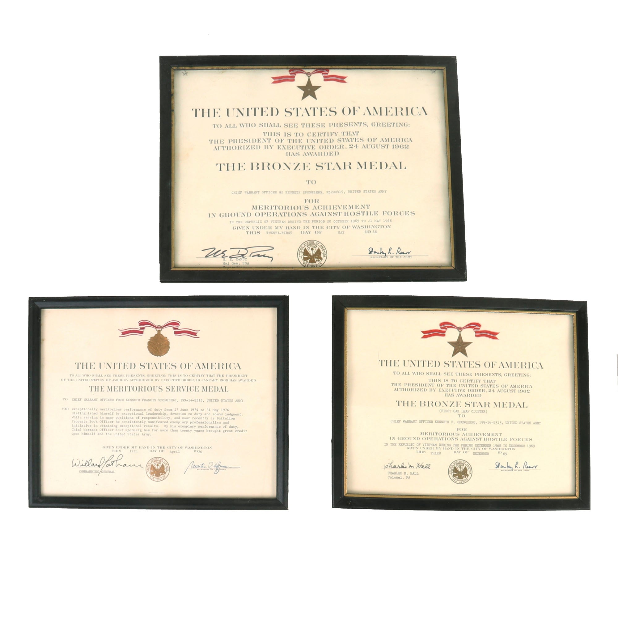 Original U.S. Vietnam War & Post Vietnam 1st Infantry Division Engrave ...