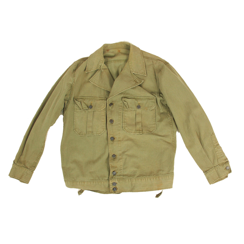 Original U.S. Army WWII M-1941 Herringbone Twill HBT Uniform Set As Fe ...