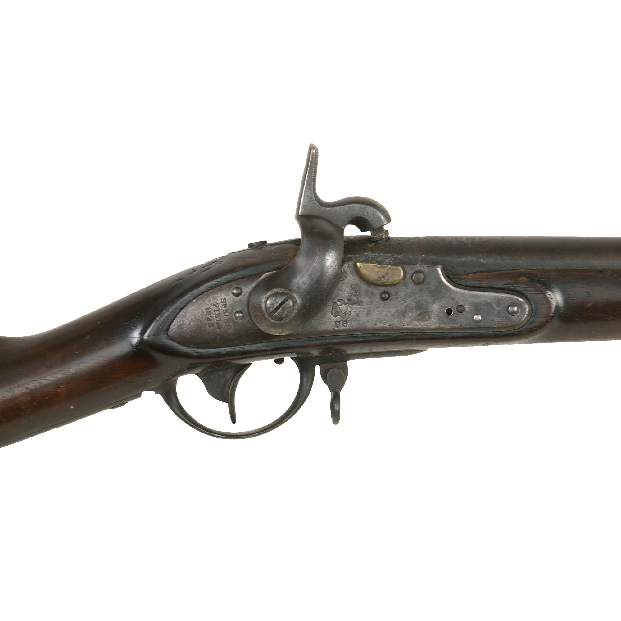 Original U.S. Springfield Model 1822 Cone in Barrel Percussion Convert ...