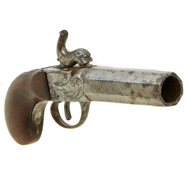 Original 19th Century U.S. "Man Stopper" Pocket Percussion Pistol with ...