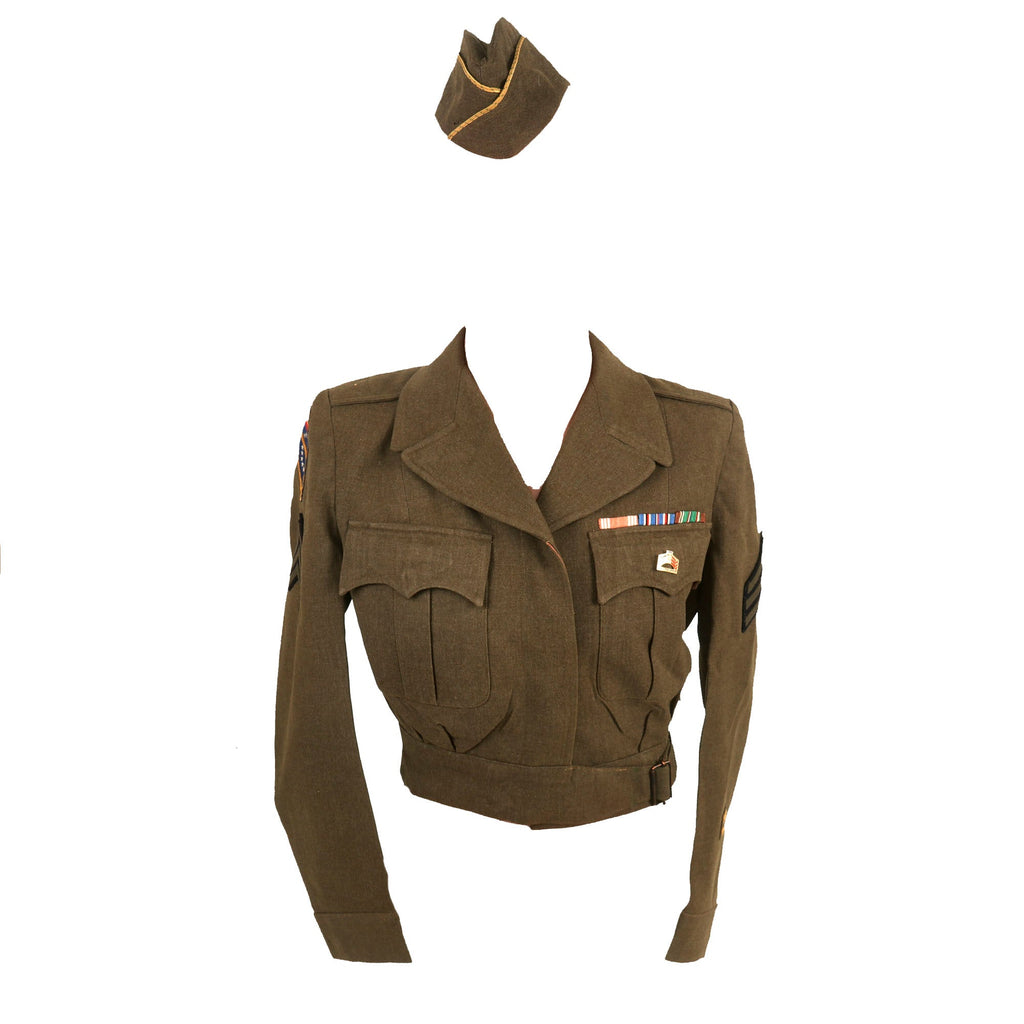 Original U.S. WWII Women’s Army Corps WAC Grouping with Extensive Germ ...