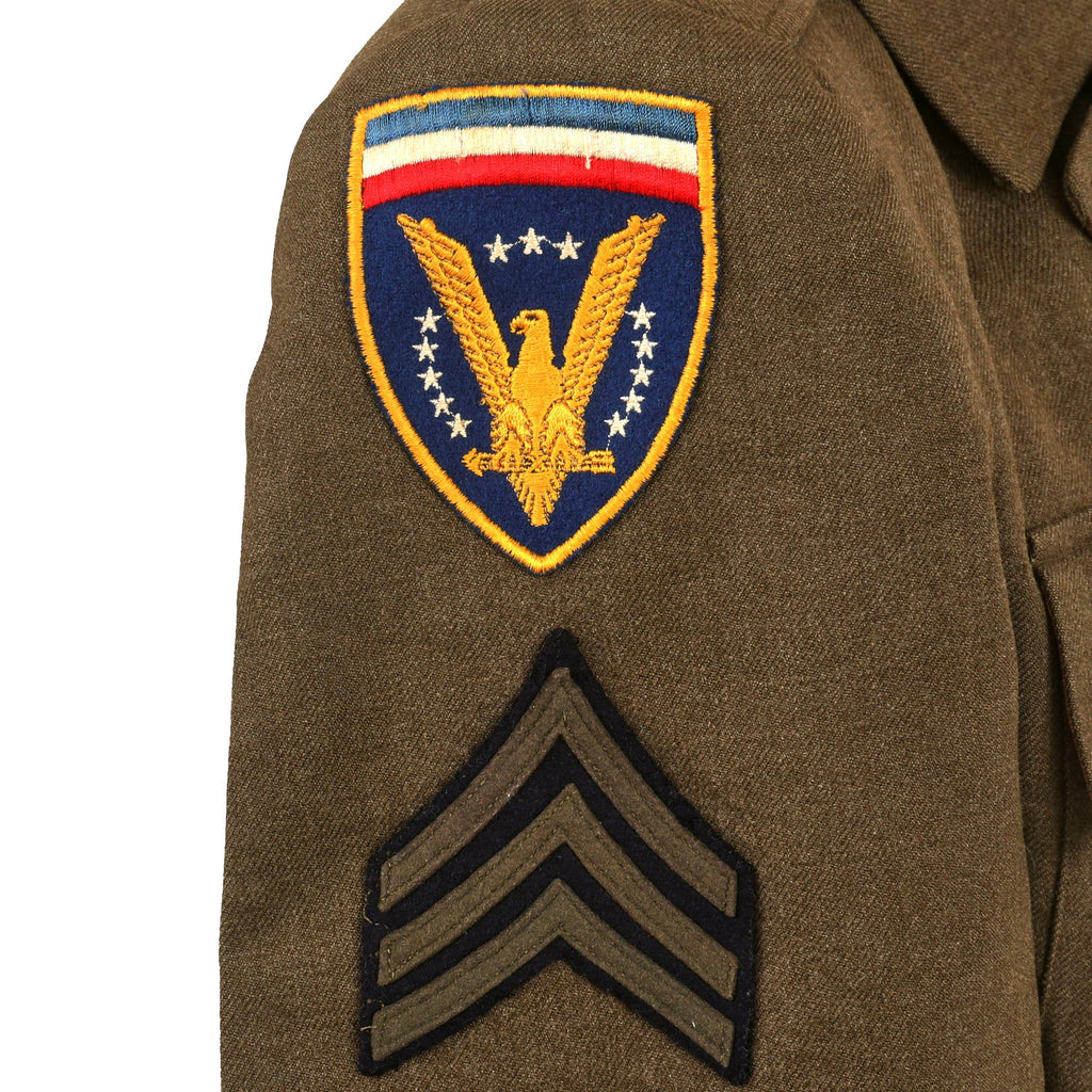 Original U.S. WWII Women’s Army Corps WAC Grouping with Extensive Germ ...