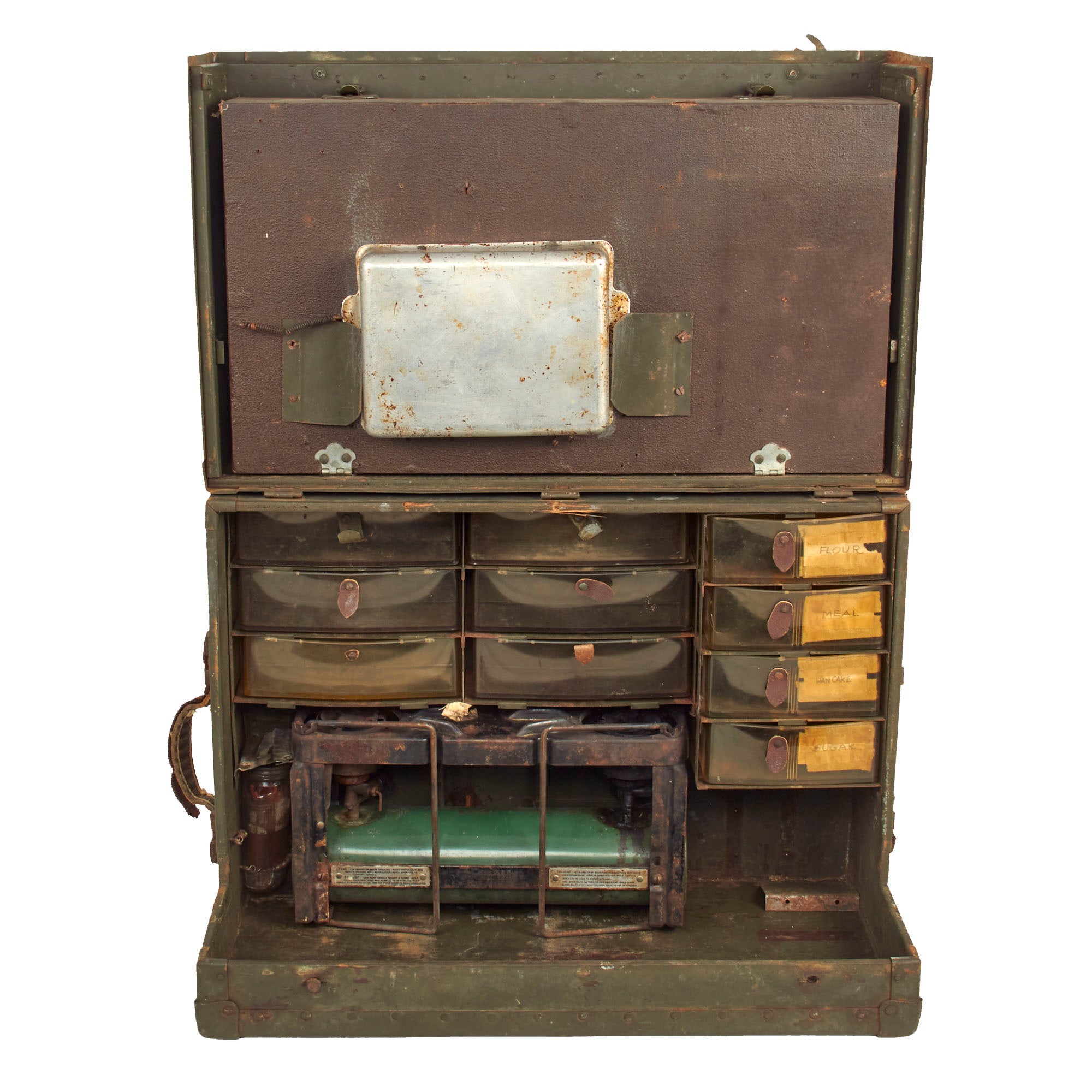 Original U.S. WWII Era Air Ambulance Cooking Case with Coleman Model 5 ...