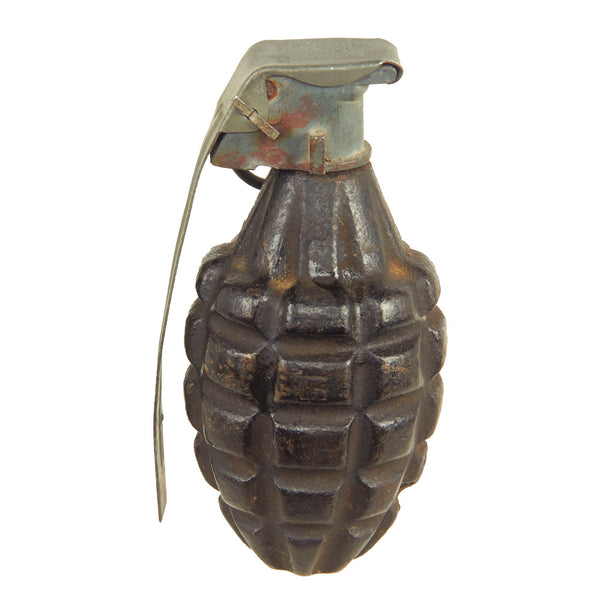 Original U.S. Pre-WWII Inert Early MkII Pineapple Grenade with Fuze ...