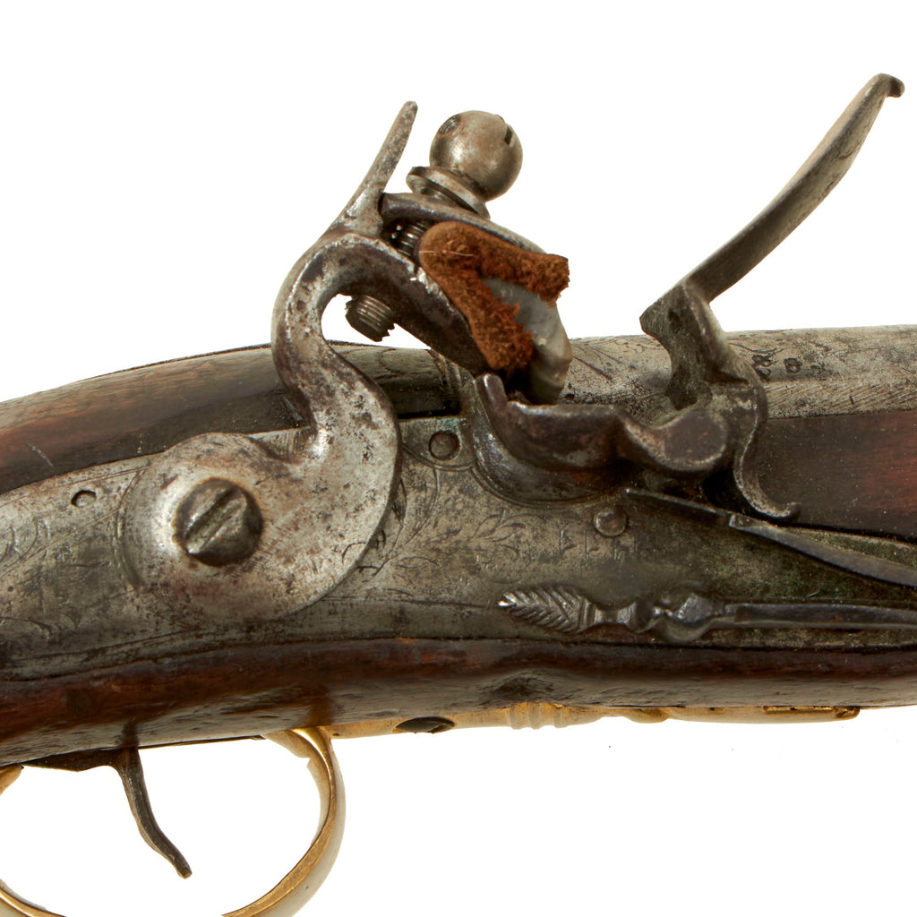 Original 19th Century Ottoman Flintlock Holster Pistol with Engraved ...