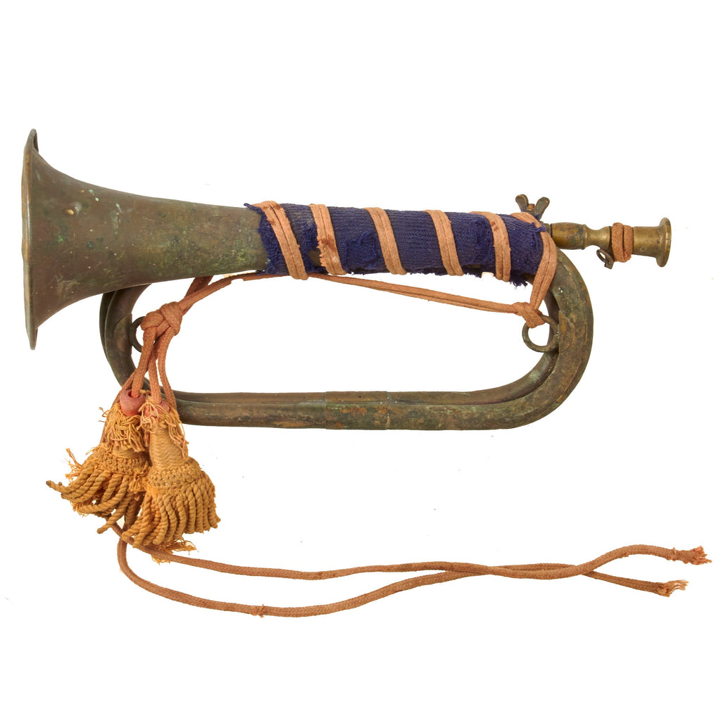 Original WWII Imperial Japanese Army Brass Bugle with Black Wrap & Fad ...