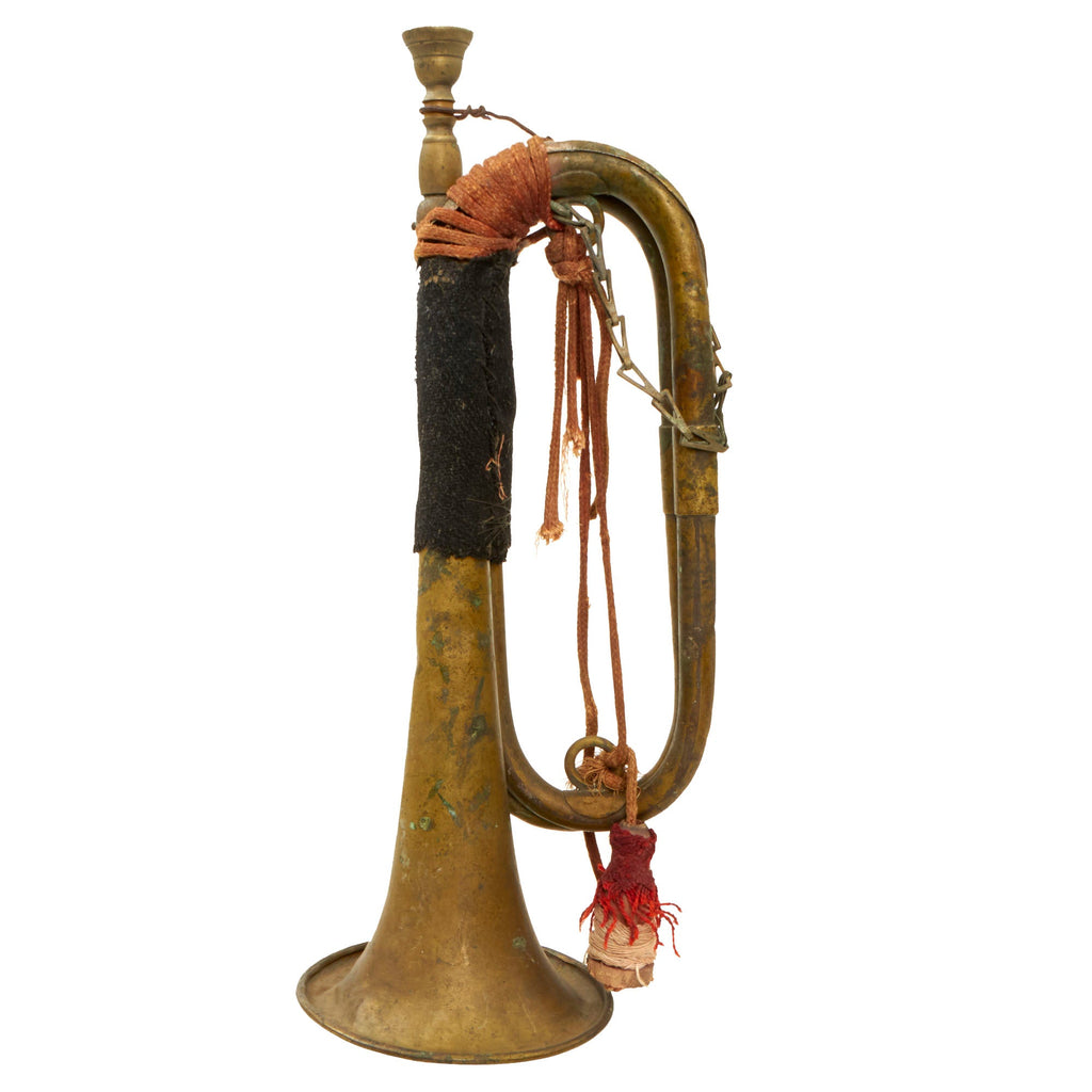 Original WWII Imperial Japanese Army Brass Bugle with Black Wrap & Fad ...