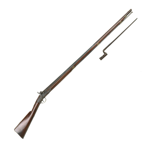 Original U.S. Massachusetts .69" Militia Musket By Payson & Nurse of B ...