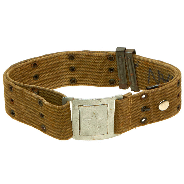 Original U.S. Vietnam War North Vietnamese Army NVA Waist Belt with St ...