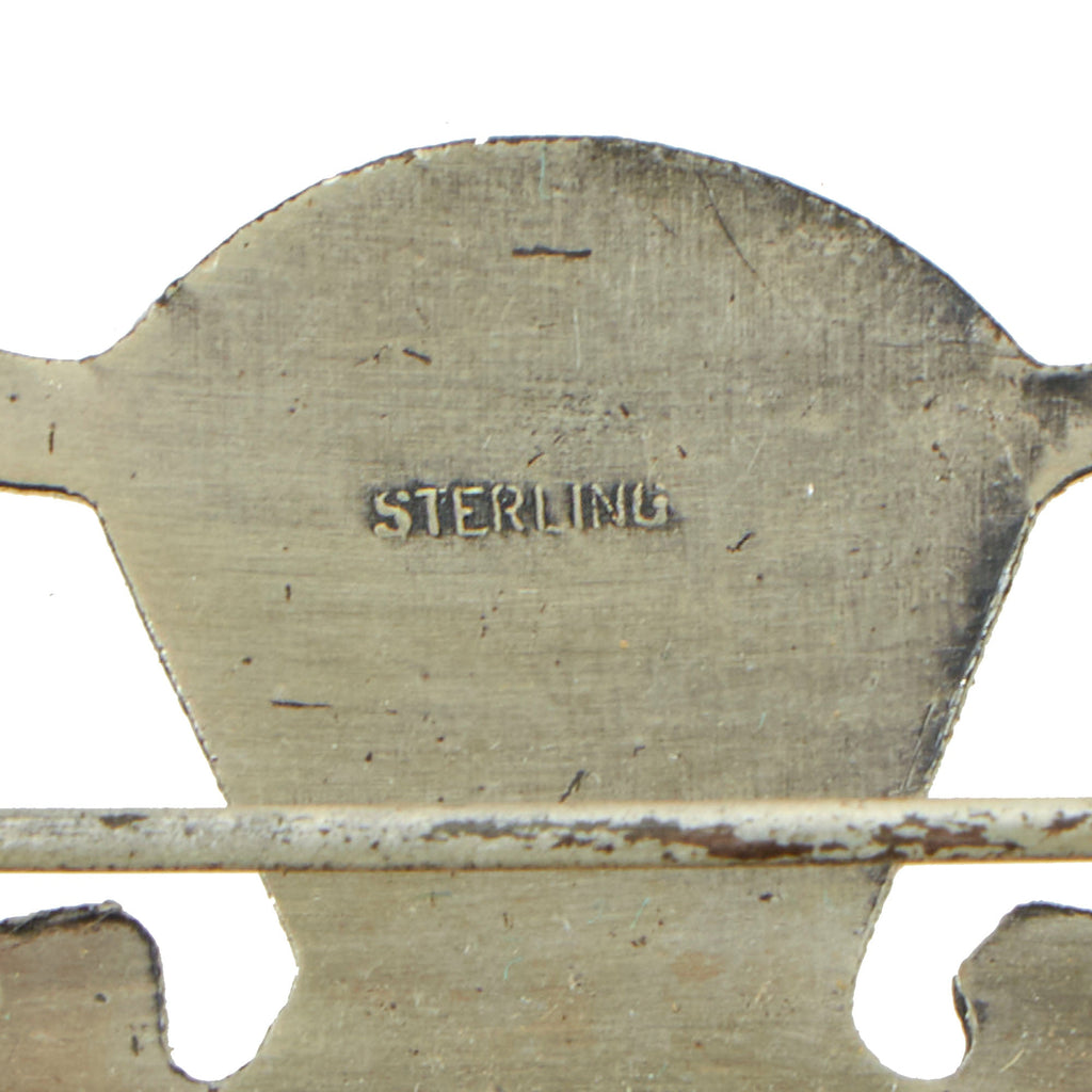 Original U.S. WWII Sterling Silver Airborne Jump Wings With Box - Unis ...