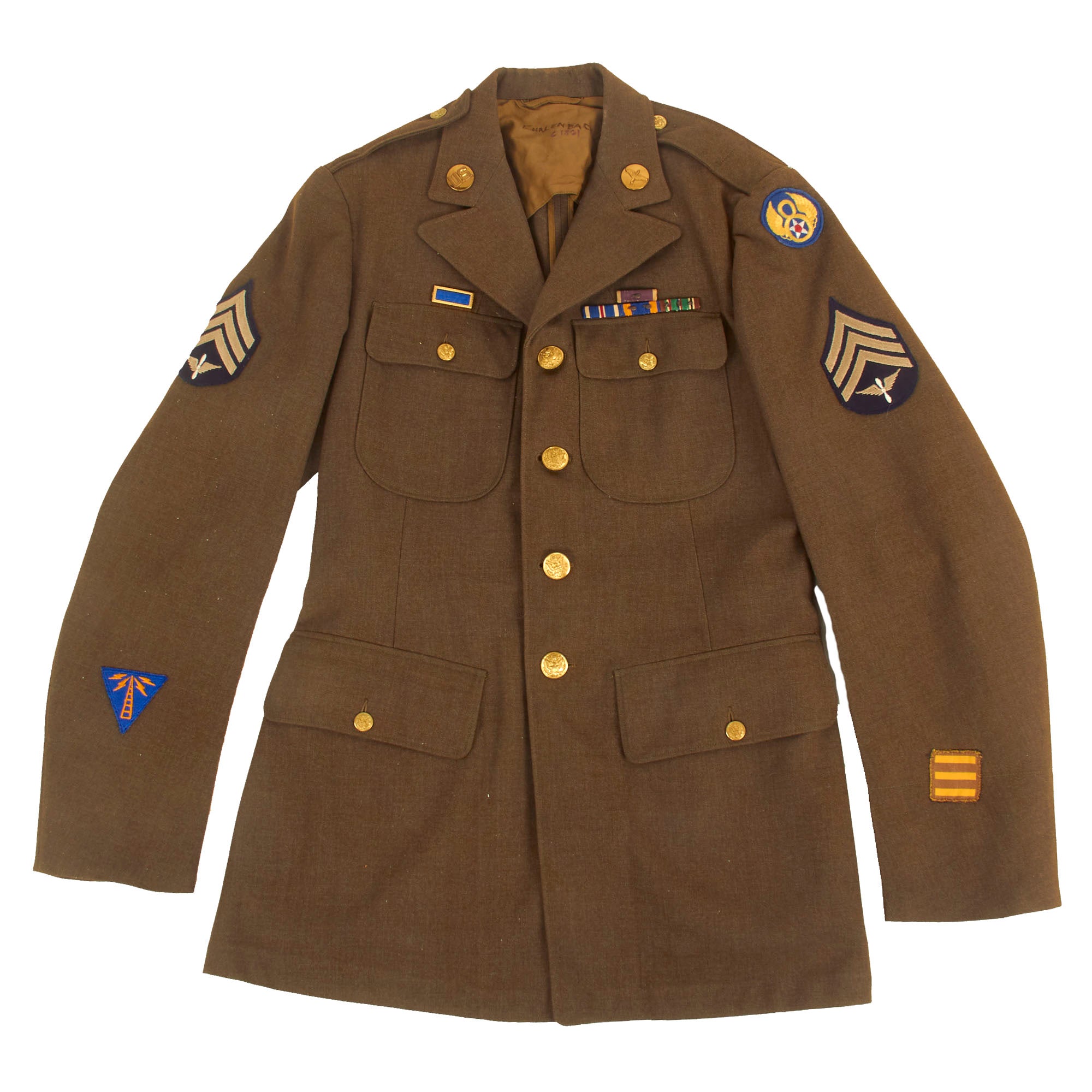 Original U.S. WWII Named 8th Army Air Force Communications Specialist ...