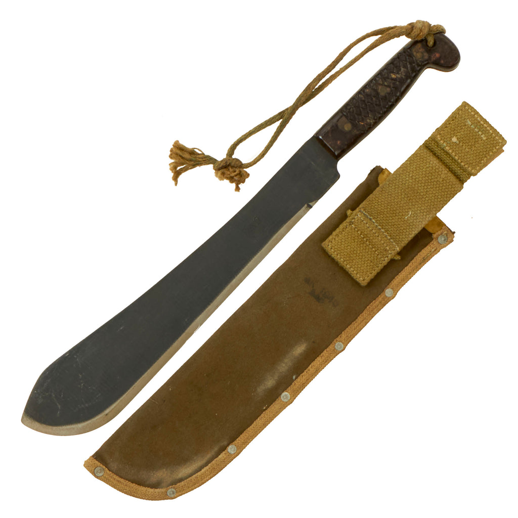 Original Scarce Australian WWII 15” Machete with Plastic Handles and C ...