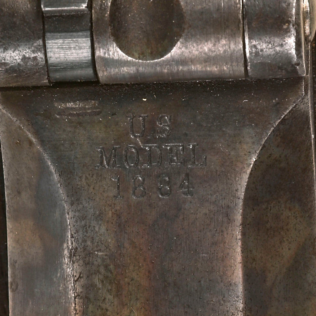 Original U.S. Springfield Trapdoor M1884 Rifle Converted to Saddle Rin ...