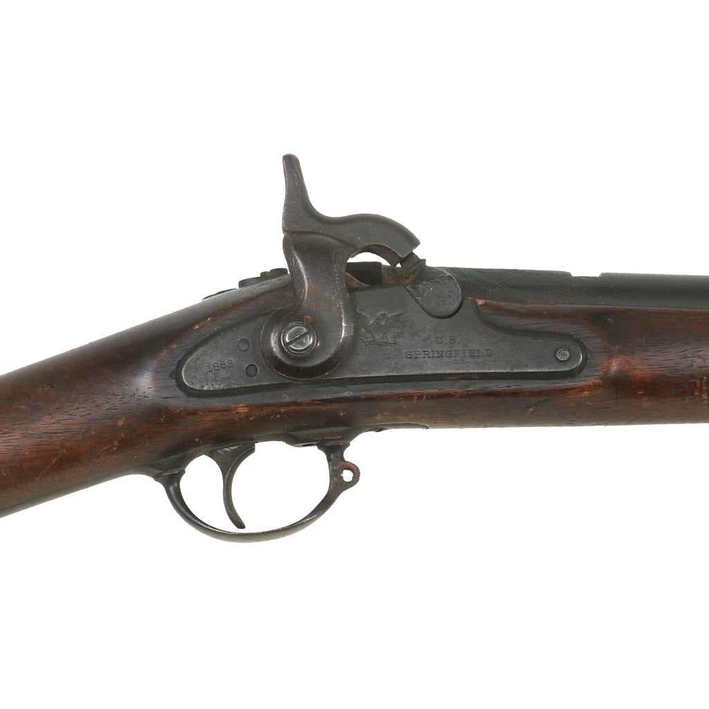 Original U.S. Civil War Springfield Model 1863 Type II Percussion Rifl ...