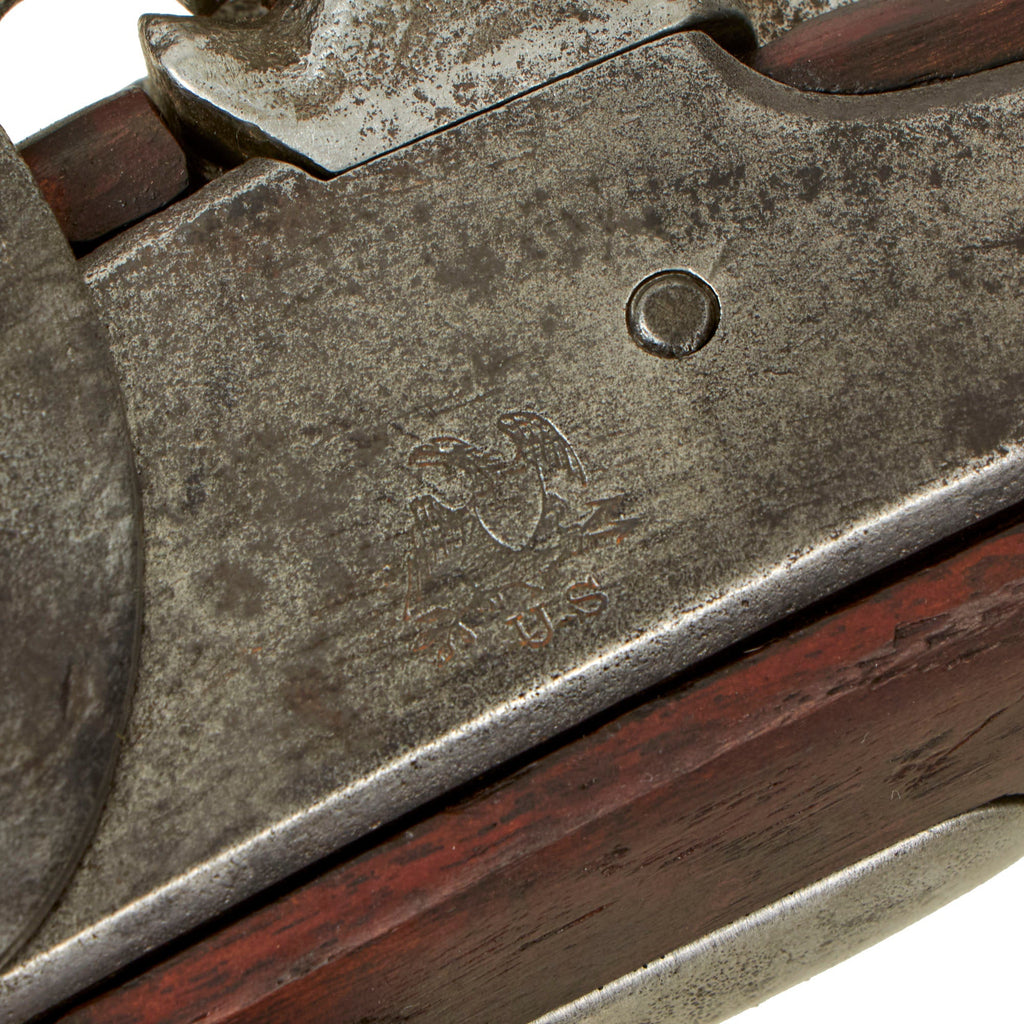 Original U.S. Civil War Era Springfield Model 1842 Percussion Musket b ...