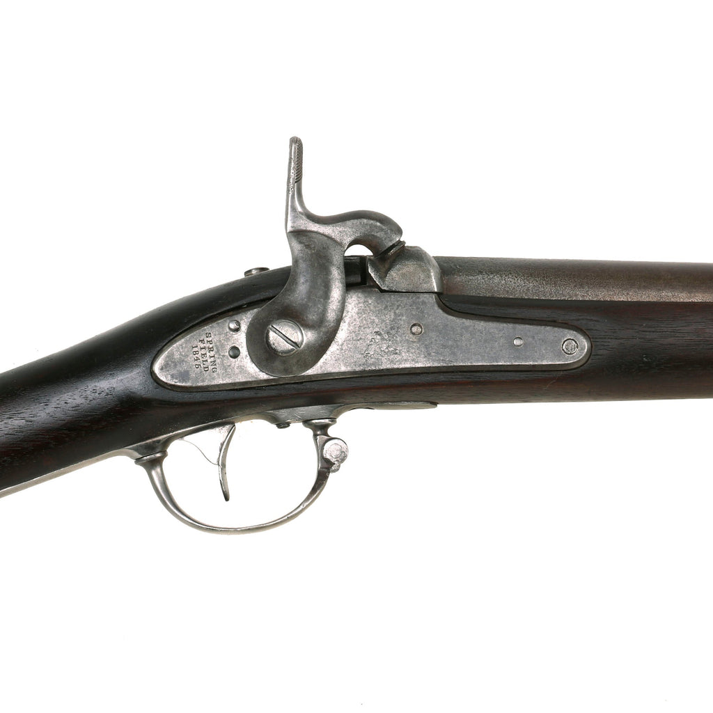 Original U.S. Civil War Era Springfield Model 1842 Percussion Musket b ...