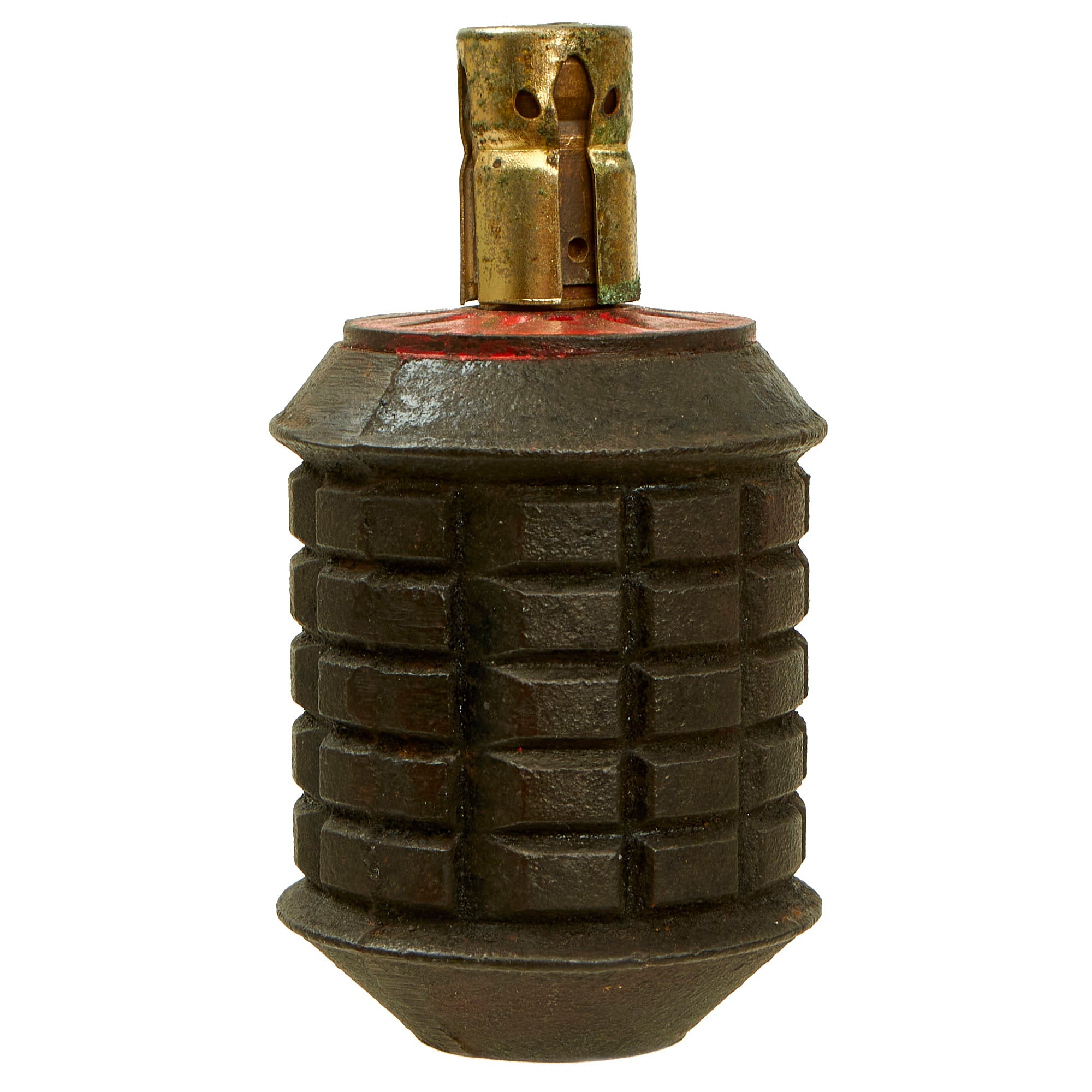 Original Japanese WWII Type 97 Inert Fragmentation Hand Grenade with F ...