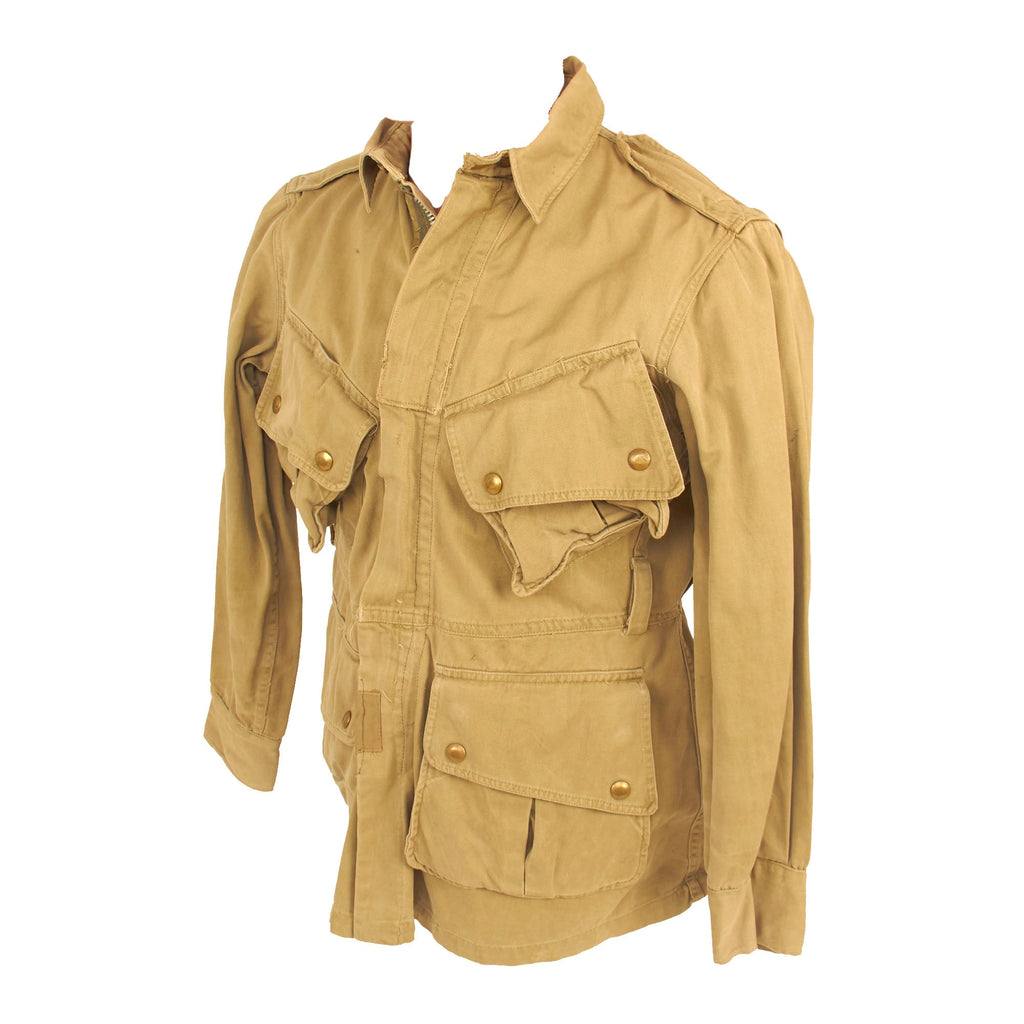 Original U.S. WWII Service Worn M1942 Paratrooper Jump Jacket without ...