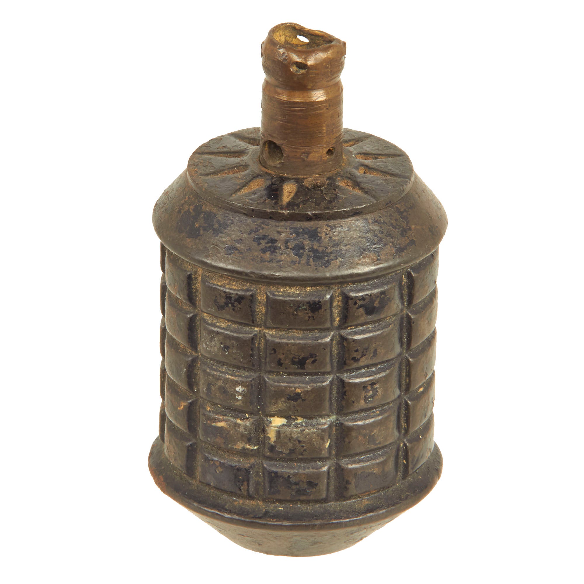 Original Japanese WWII Type 97 Inert Fragmentation Hand Grenade with F ...