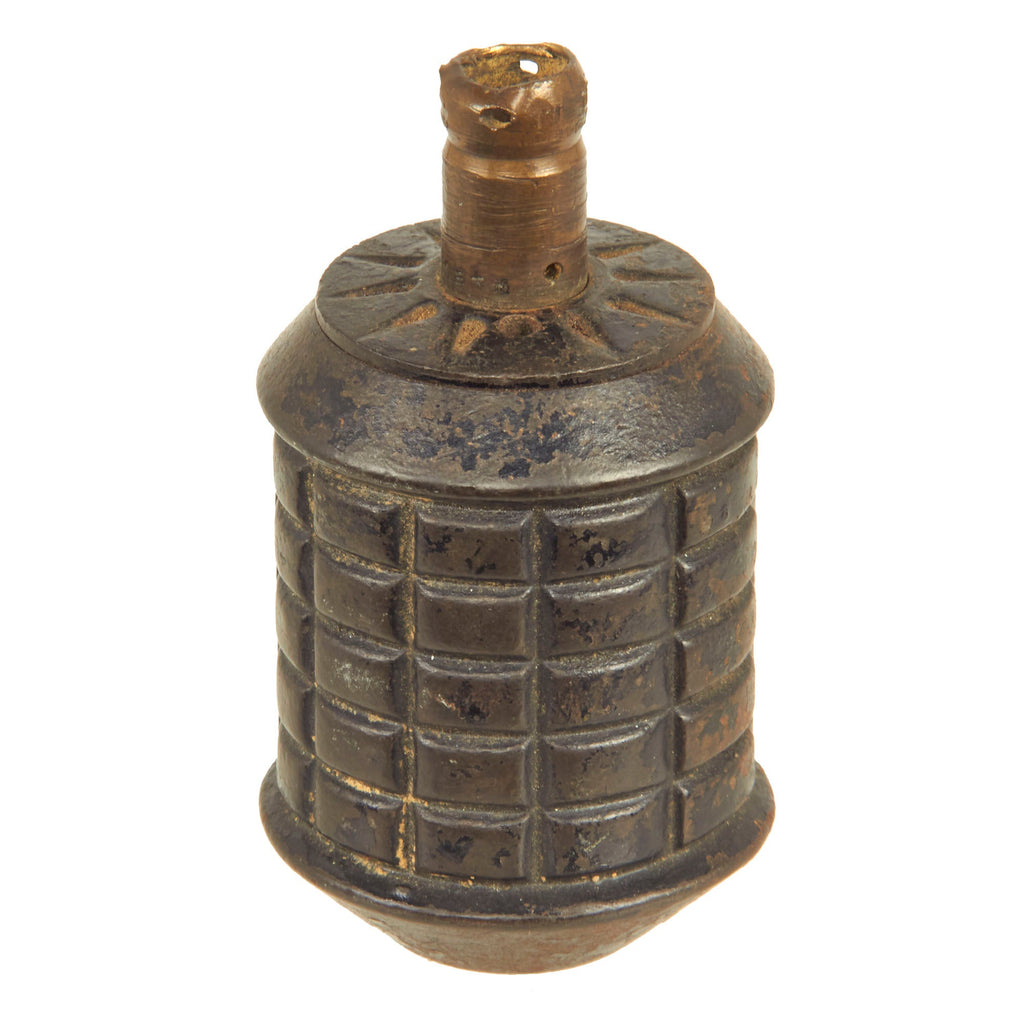 Original Japanese WWII Type 97 Inert Fragmentation Hand Grenade with F ...