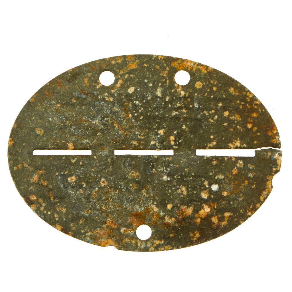 Original German WWII SS Identity Disc Dog Tag - 15th Waffen SS Grenadi ...