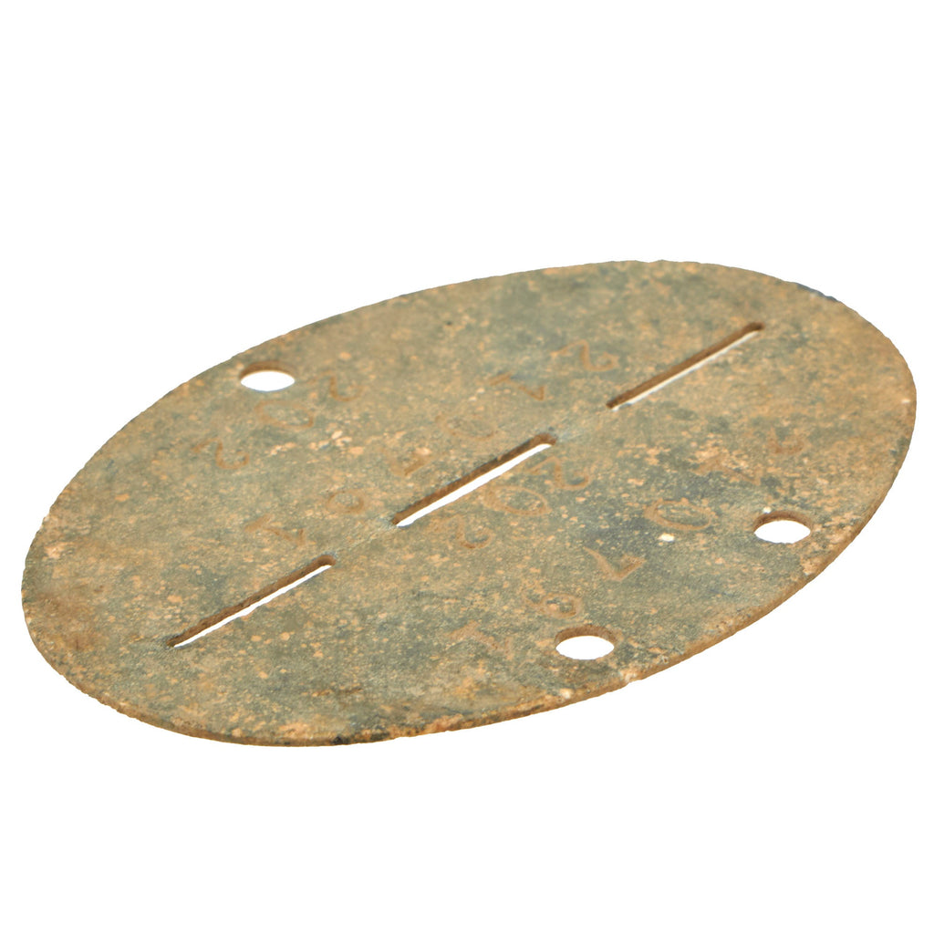 Original German WWII Identity Disc Dog Tag - Fallschirm Panzergrenadie ...
