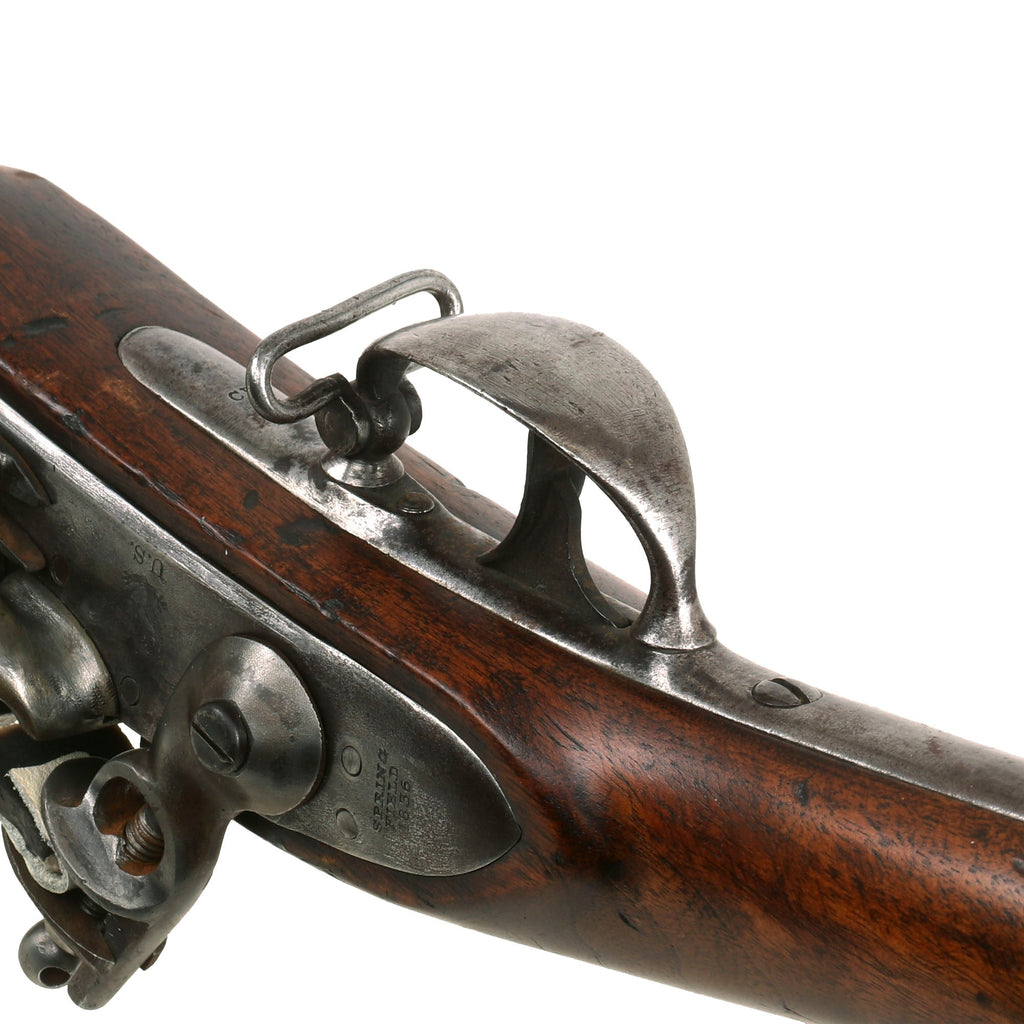 Original U.S. Springfield Model 1835 Flintlock Musket by Springfield A ...