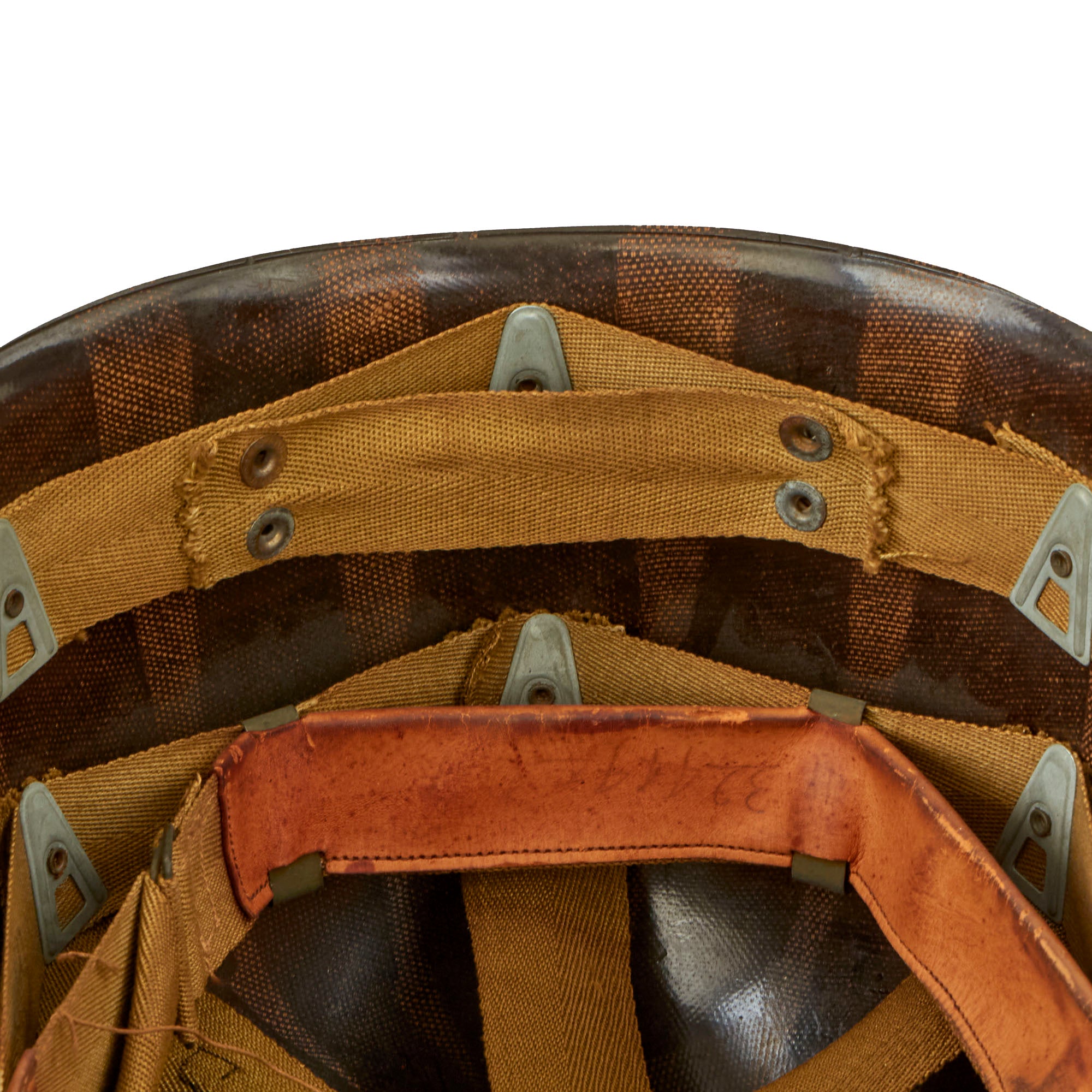 Original U.S. WWII & Korean War USMC M1 Helmet with Seaman Liner and B ...