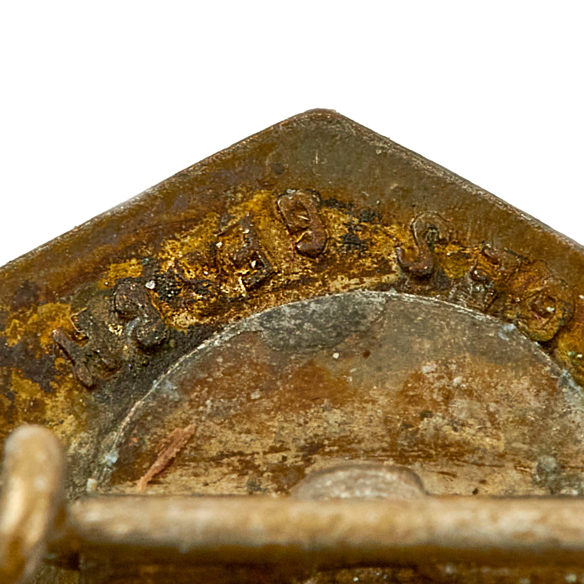 Original German WWII Early HJ Enamel Cap Badge Pin by Otto Hoffmann ...