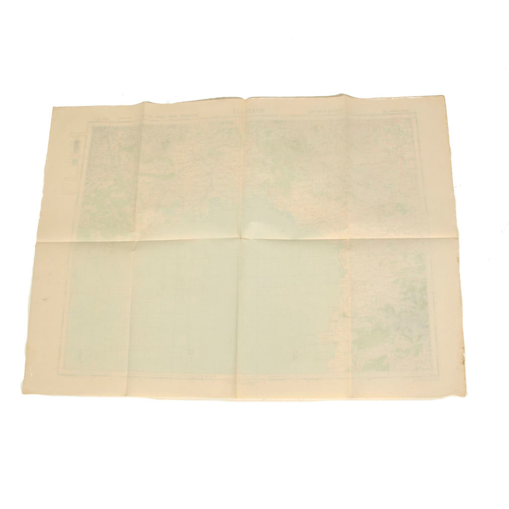 Original U.S. WWII US Army Air Forces Paper Map Lot - 6 Maps ...