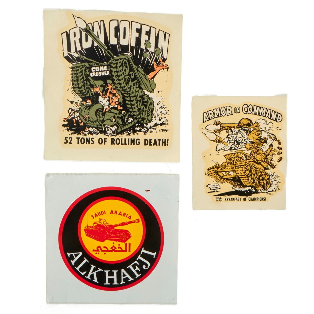 Original U.S. WWII to Cold War Era Armored Division Decals, Sticker an ...