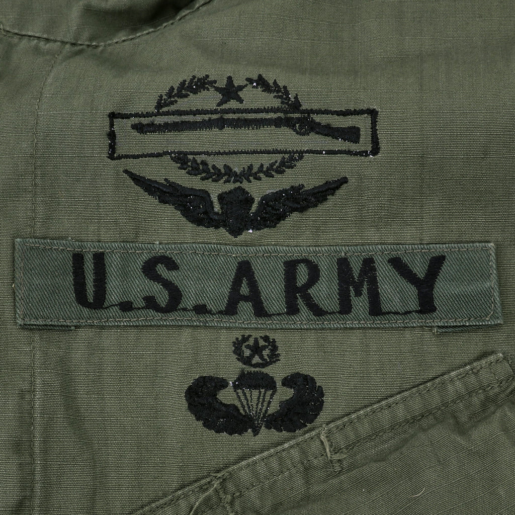 Original U.S. Vietnam War 1st Cavalry Division OG-107 “Type III” Jungl ...