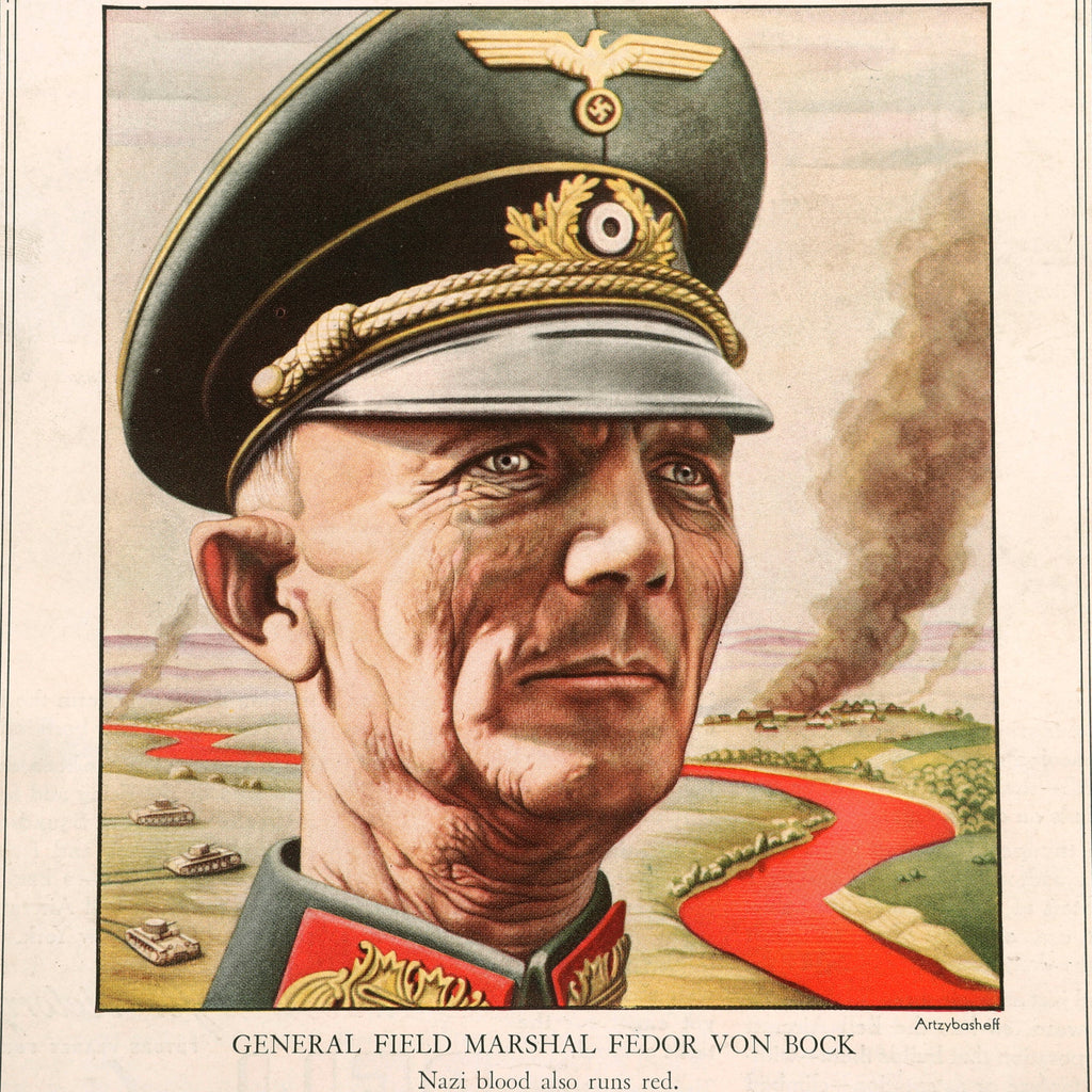 Original German WWII Heer Army Group Commander Generalfeldmarschall Fe ...