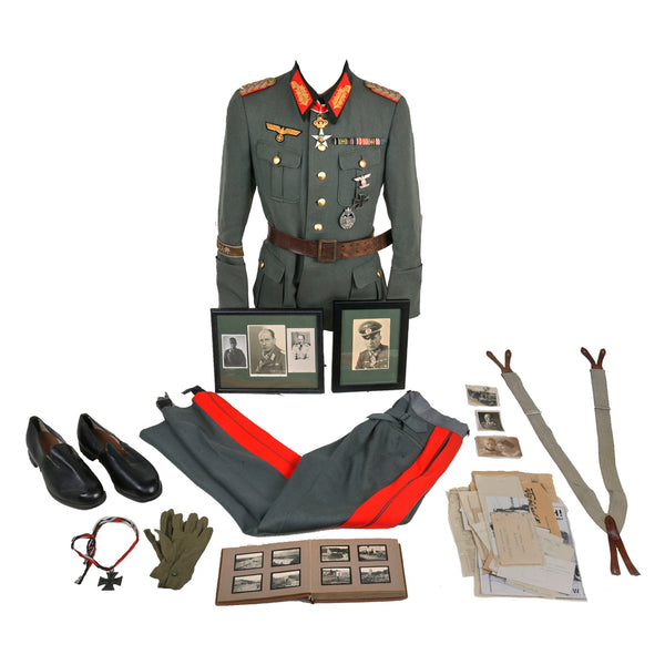 Original German WWII 15th & 18th Panzer Div. Commander Generalleutnant ...