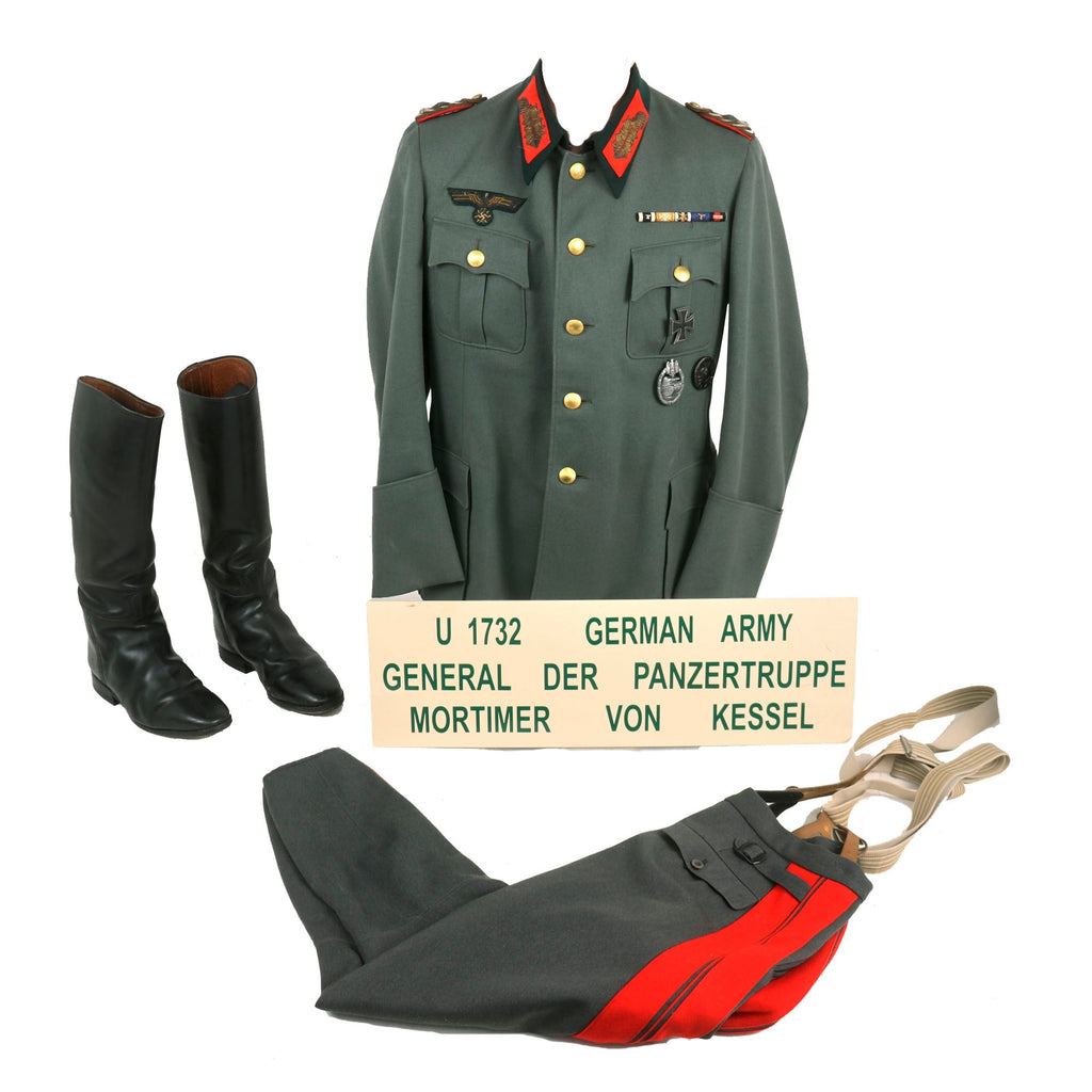 Original German WWII 20th Panzer Division and VII Panzerkorps Commande ...